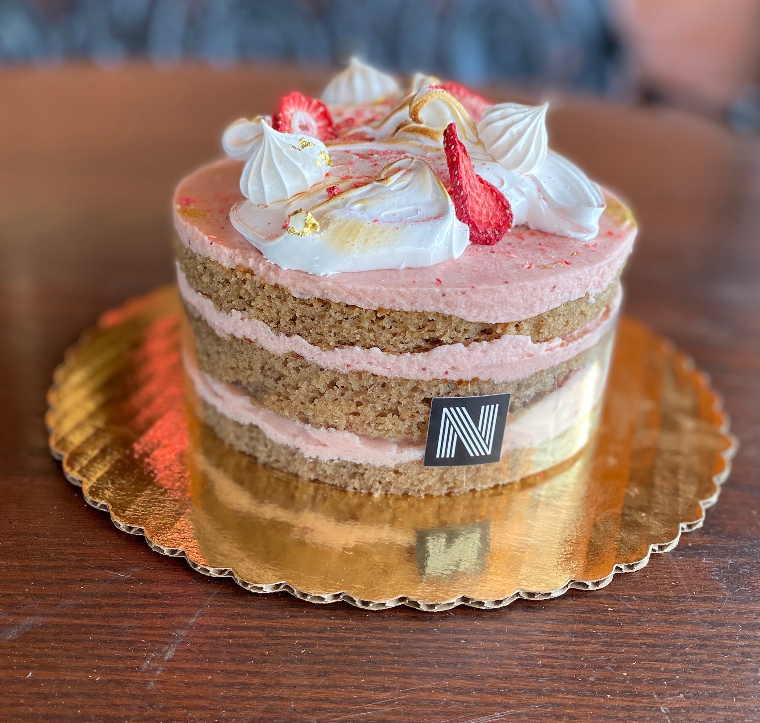 Strawberry Cake | Nomada Bakery